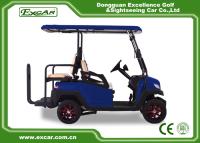 China Excar 4 Seater 48V Battery Golf Cart 3200x1200x1800mm CE Approved for sale
