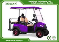 China Excar Electric Hunting Cart 350AH 3.7kW Aluminum Framework 4-Seater Off-Road Vehicle for sale