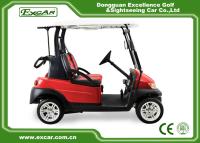 China 48V 3700W Electric Golf Buggy with Trojan T-875 Battery 600kg Capacity 2-Seater Cart for sale