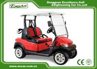 China 2 Seater Electric Golf Car 48V 3700W with Disc Brake and Trojan T-875 Battery for sale
