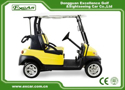 China Excar 2 Seats Electric Golf Car 48V 3700W with Disc Brake Trojan T-875 Battery for sale