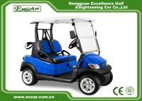 China Blue Color Trojan Battery Electric Golf Car Waterproof Mini Type for sale