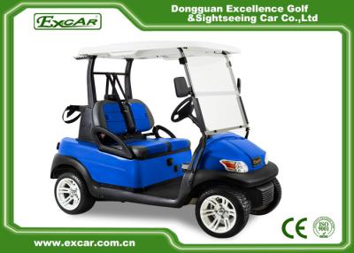 China Blue Color Trojan Battery Electric Golf Car Waterproof Mini Type for sale