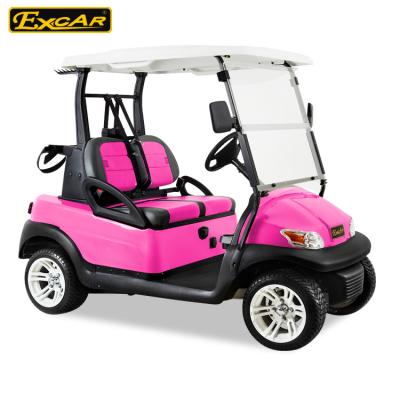 China CE Approved 48V Electric Golf Cart with 3700W Motor and 600kg Capacity - 2 Passenger Utility Vehicle for sale
