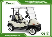 China ISO Approved Electric 2 Seater Golf Cart 48V 275A Curtis Controller Trojan Battery for sale