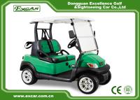 China CE Approved 2 Seater Trojan Battery Powered Electric Golf Carts for sale