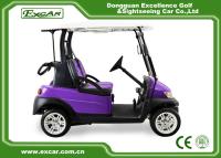 China 48V 2 Passenger Electric Golf Cart 3700W Motor Curtis Controller 1 Year Warranty for sale