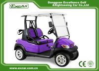 China EU CE Certified 2-Passenger Electric Golf Cart with 48V 3700W Motor and Trojan Batteries for sale