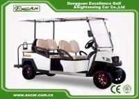 China EXCAR 48V 6-Seater Electric Golf Cart with 45 km/h Speed and 100 km Range Options for sale