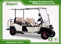 China 48V 350A Controller Electric 6 Person Golf Cart with Trojan Battery for sale