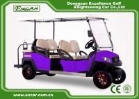 China Excar M1S4+2 6-Seater Electric Passenger Car 48V 350A Controller with Italian GRAZIANO Axle for sale