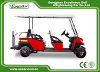 China Electric 6 Seater Golf Cart 48V with Graziano Axle Curtis Controller CE for sale