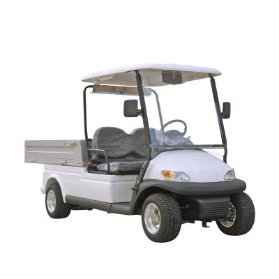 China Electric Golf Car Buggy Housekeeping Car 48V 5KW AC with Aluminum Cargo Box for sale