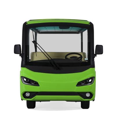 China Electric 14 Passenger Sightseeing Shuttle Bus 72V 7.5KW for Tourist Park Resort for sale