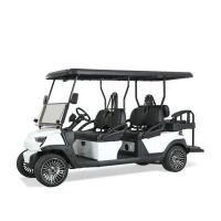 China 6 Persons Electric Golf Cart With Backward Seats for sale
