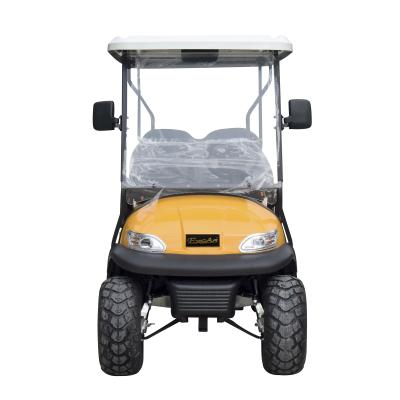 China 6 Seater Electric Golf Cart Off Road Hunting Car Lithium Battery 48V Curtis Controller Flip Flap Seat for sale