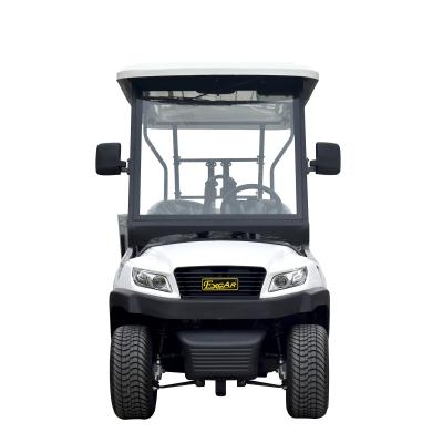 China 4 Seats Electric Golf Car Sightseeing Car 48V 5KW AC Motor for Disabled with Ladder for sale