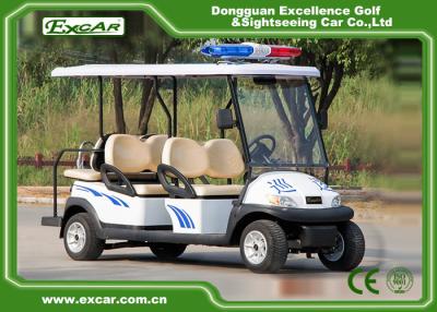 China 4 Seater Electric Golf Cart for Security Patrol - 48V 3700W Motor, 600KG Capacity, 70-90km Range for sale