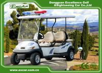 China Aluminum 6-Passenger Electric Patrol Cart 48V 3.7KW with 80-100km Range and 360kg Load Capacity for sale