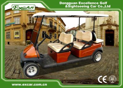 China 6 Seater Electric Golf Buggy 48V 3.7KW ADC Motor Battery Powered Golf Cart for sale