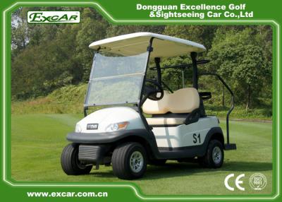 China White 48V Electric Golf Cart - 2 Seater with 45 km/h Speed and 360 kg Load Capacity for sale