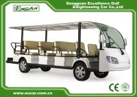 China 14 Seater Electric Sightseeing Car 7.5KW KDS Motor 72V Golf Cart for Resort Transport for sale