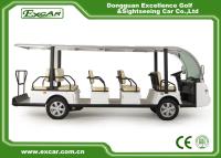 China 14 Seater Electric Sightseeing Car 7.5KW KDS Motor 72V Golf Cart for Resort Transport for sale