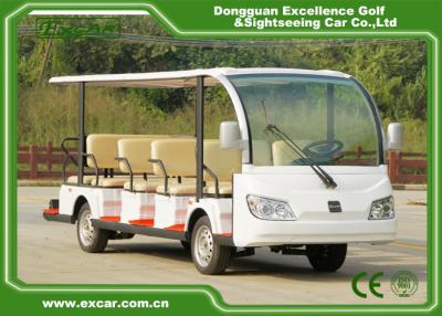 China EXCAR 14 Seater 72V Electric Sightseeing Bus - 5300mm Length, 45km/h Speed, 80km Range for sale