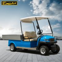 China EXCAR Aluminium Electric Utility Cart with 48V Trojan Batteries - 45 km/h Speed & 90 km Range for Food Service for sale