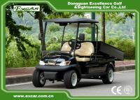 China A1H2 Black Cargo Freight Electric Utility Cart with 48V Battery System, 45 km/h Speed and 35% Climbing Capacity for sale