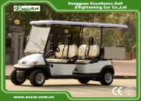 China EXCAR White 2 Seats Electric Utility Golf Cart with 48V System, 45 km/h Max Speed and 90 km Range for sale