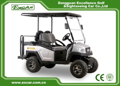 China Silver EXCAR 48V Electric Golf Cart with 275A Controller | 4-Passenger Capacity | 45km/h Max Speed for sale
