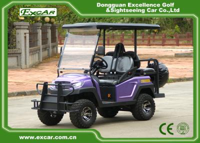 China Excar M1S2+2FF 4-Wheel Electric Hunting Cart 48V 275AH Controller with 300kg Load Capacity for sale