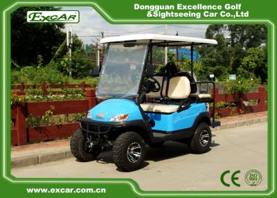 China 4 Seat Electric Golf Cart 3200x1200x2000mm 45km/h AC System Beach Utility Buggy for sale
