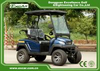 China White Black Electric Golf Cart for Hunting 4 Seat 45km/h AC Motor 48V 5kW Curtis Controller for sale
