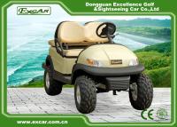 China Excar 4 Seater Electric Utility Cart 48V AC/DC Golf Buggy Beach Hunting Cart for sale