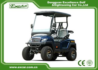 China Excar 48V Electric Golf Cart 2 Seater 80-100km Range 35km/h Speed for sale