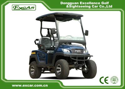 China Excar 2 Seater Electric Hunting Cart 48V 5KW Aluminum Chassis 35km/h for sale