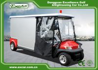 China Custom 48V Electric Ambulance Car - 2 Passenger Hospital Vehicle with 45 km/h Speed and 90 km Range for sale
