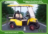 China 48V 3KW Electric Golf Buggy Car 4 Seater 80-100km Range Curtis Controller for sale