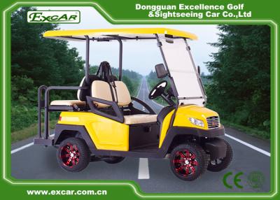 China 48V 3KW Electric Golf Buggy Car 4 Seater 80-100km Range Curtis Controller for sale