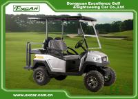 China Club Car 48V 4-Seater Electric Hunting Cart with Trojan Battery - 80-100km Range, 360kg Load Capacity for sale