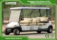 China 11 Seater Electric Golf Buggy 48V 275A Curtis Controller Trojan Acid Battery Custom Logo for sale