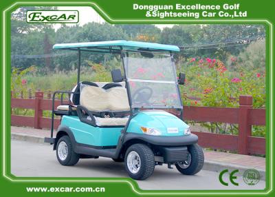 China White 4 Seater Electric Golf Buggy 48V 3.7KW Curtis Controller 275A for sale