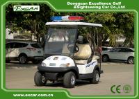 China White 4 Seater Electric Security Patrol Vehicle 48V 3.7KW with 360kg Load Capacity and 45km/h Speed for sale