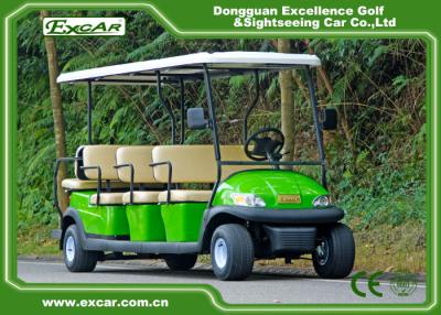 China 11 Seater Electric Sightseeing Car 48V 3.7kW Trojan Battery Golf Cart for sale