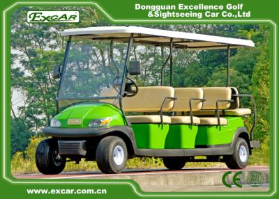 China Excar 48V 11 Passenger Electric Sightseeing Bus with 45km/h Speed and 80km Range for Commercial Use for sale