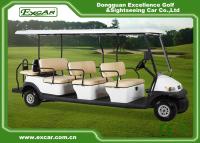 China White Aluminum Trojan Battery Golf Cart 11 Seater with 48V System | 45 km/h Speed | 510 kg Capacity for sale
