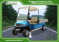 China Color Optional Electric Golf Car With Aluminum Cargo Box for sale