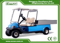 China Excar A1H2 Electric Buggy Golf Car Utility Tool with 48V 5KW AC Motor and Aluminum Cargo Box for sale